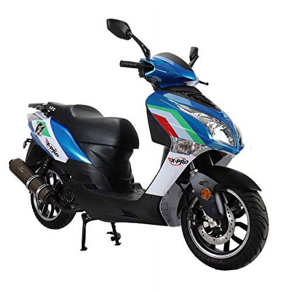 X-Pro Brand New 150cc Gas Moped Scooter, 13" Aluminum Wheels, Electric ...
