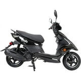 X Pro 150cc Gas Moped Scooter, 10" Aluminum Wheels, Electric Start ...