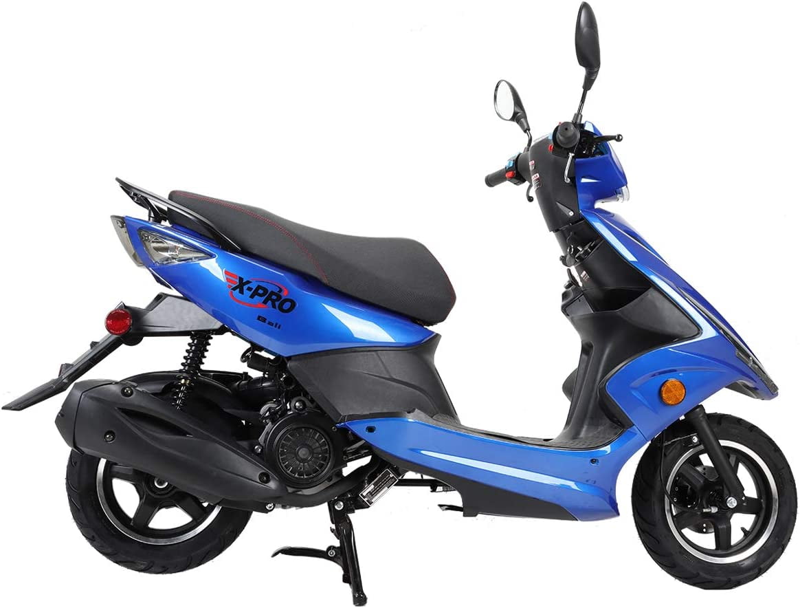 X-Pro 150cc Moped Scooter for Adults, Street Legal With Electric Start ...