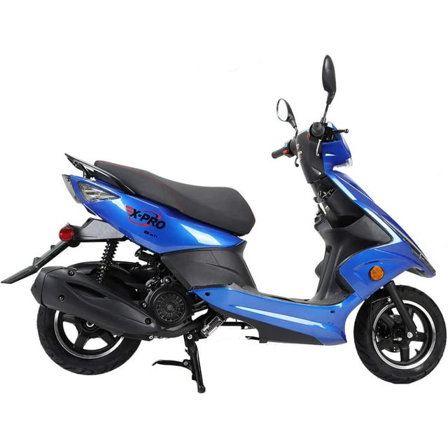 X-Pro 150cc Moped Scooter for Adults, Street Legal With Electric Start ...