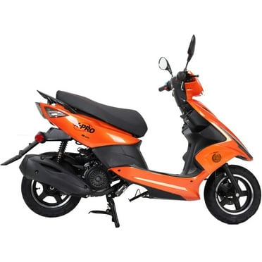 Vitacci Spider 200 EFI Gas Powered Moped Scooter for Adults - Black ...