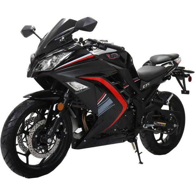 "X-Pro 250cc Motorcycle, 6-Speed Manual, Electric Start, 17"" Wheels ...