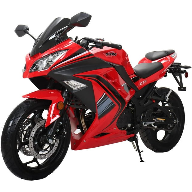 "X-Pro 250cc Motorcycle, Street Legal Gasoline, 6-Speed Manual ...