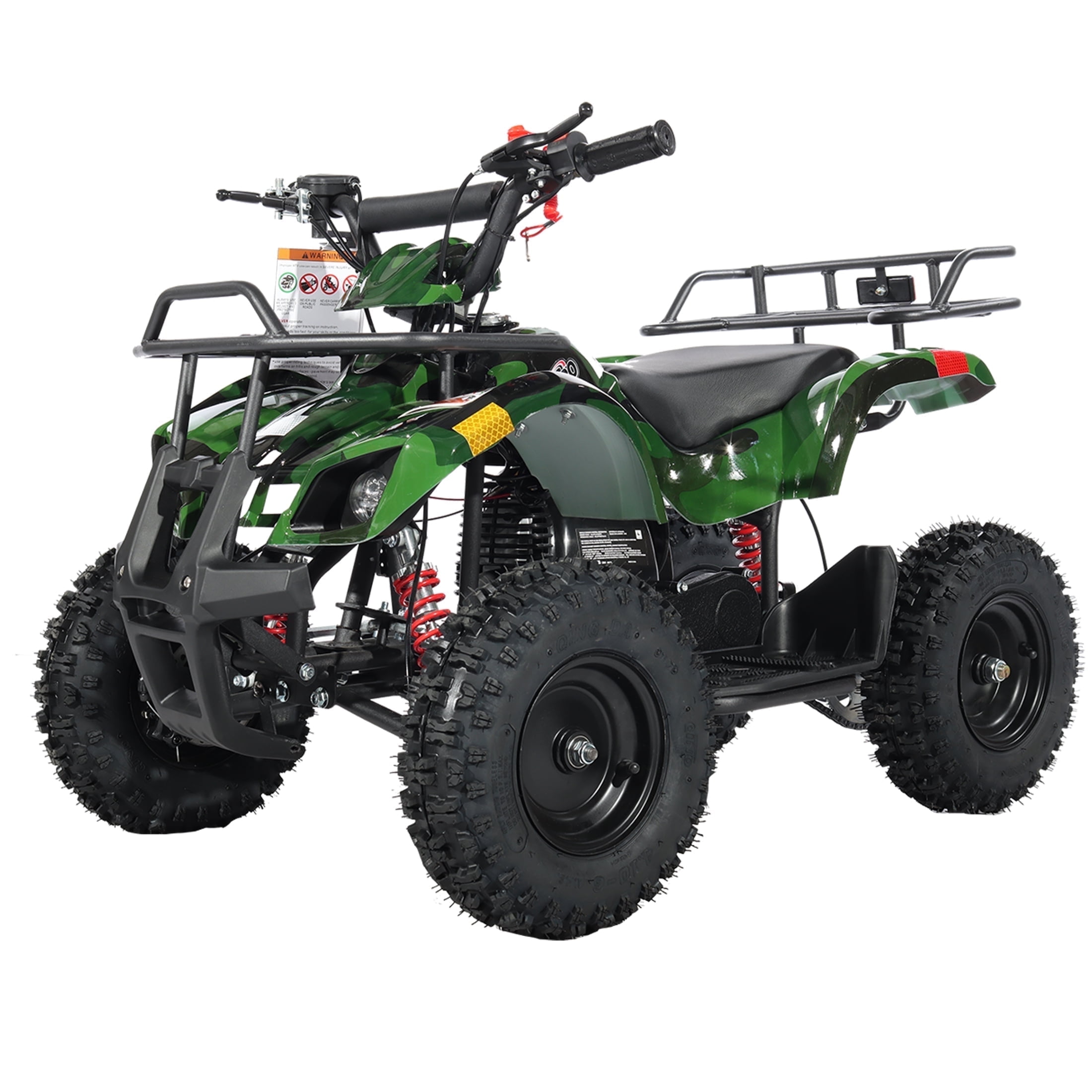 X-Pro Brand New 40cc ATV for kids, Mini Gas Powered ATV-Green Camo ...