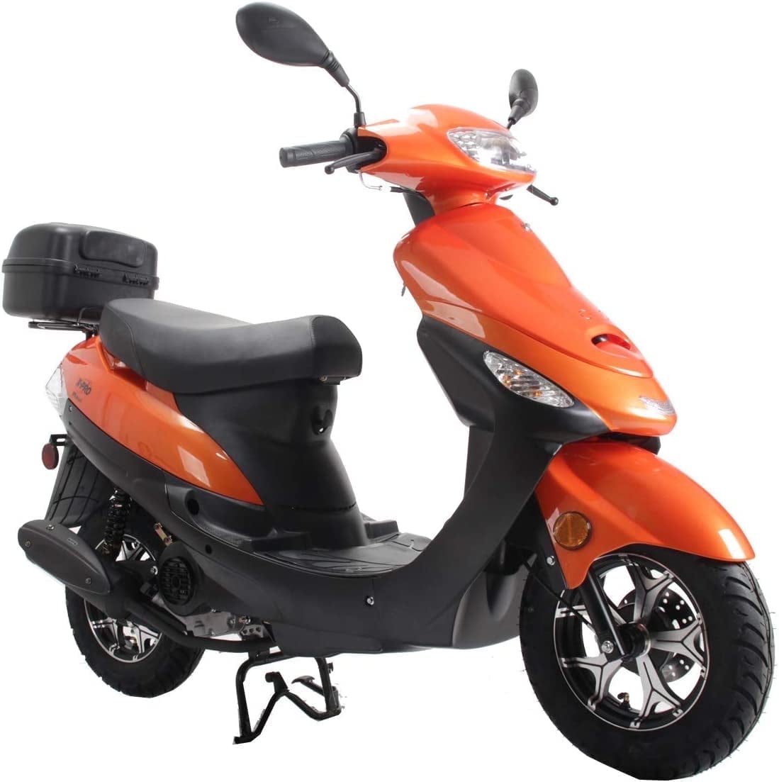 X-Pro 50cc Gas Moped Scooter, Street Legal, Electric/Kick Start ...