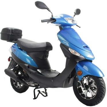Tao Motor 50cc Gas Scooter Pony 50, Adult Street-Legal, Moped, Orange ...