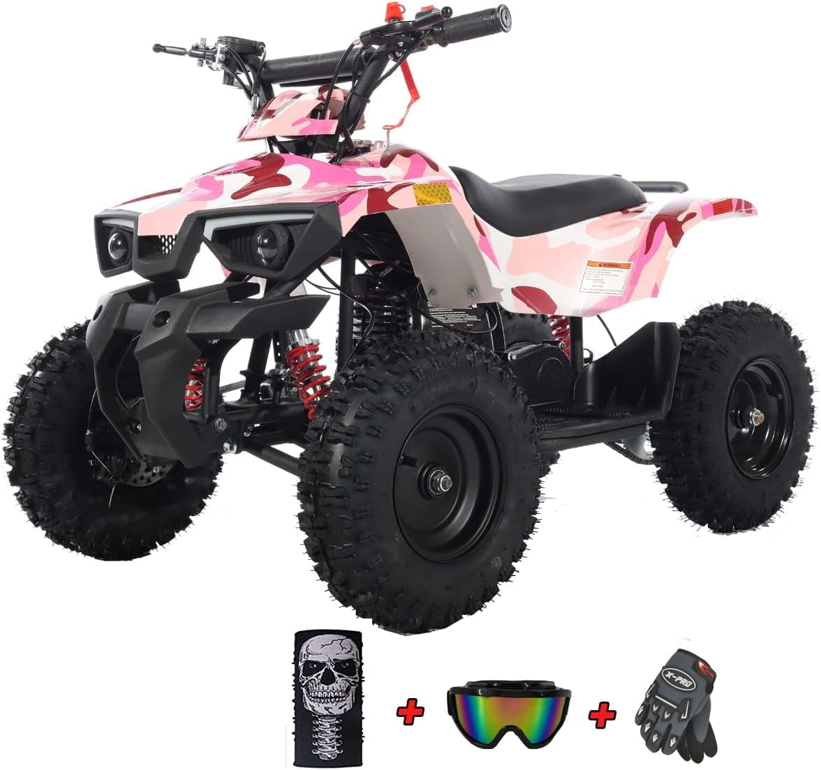 X-Pro Brand New Bolt 40cc Mini Gas ATV for Kids with 4 Stroke Pull ...