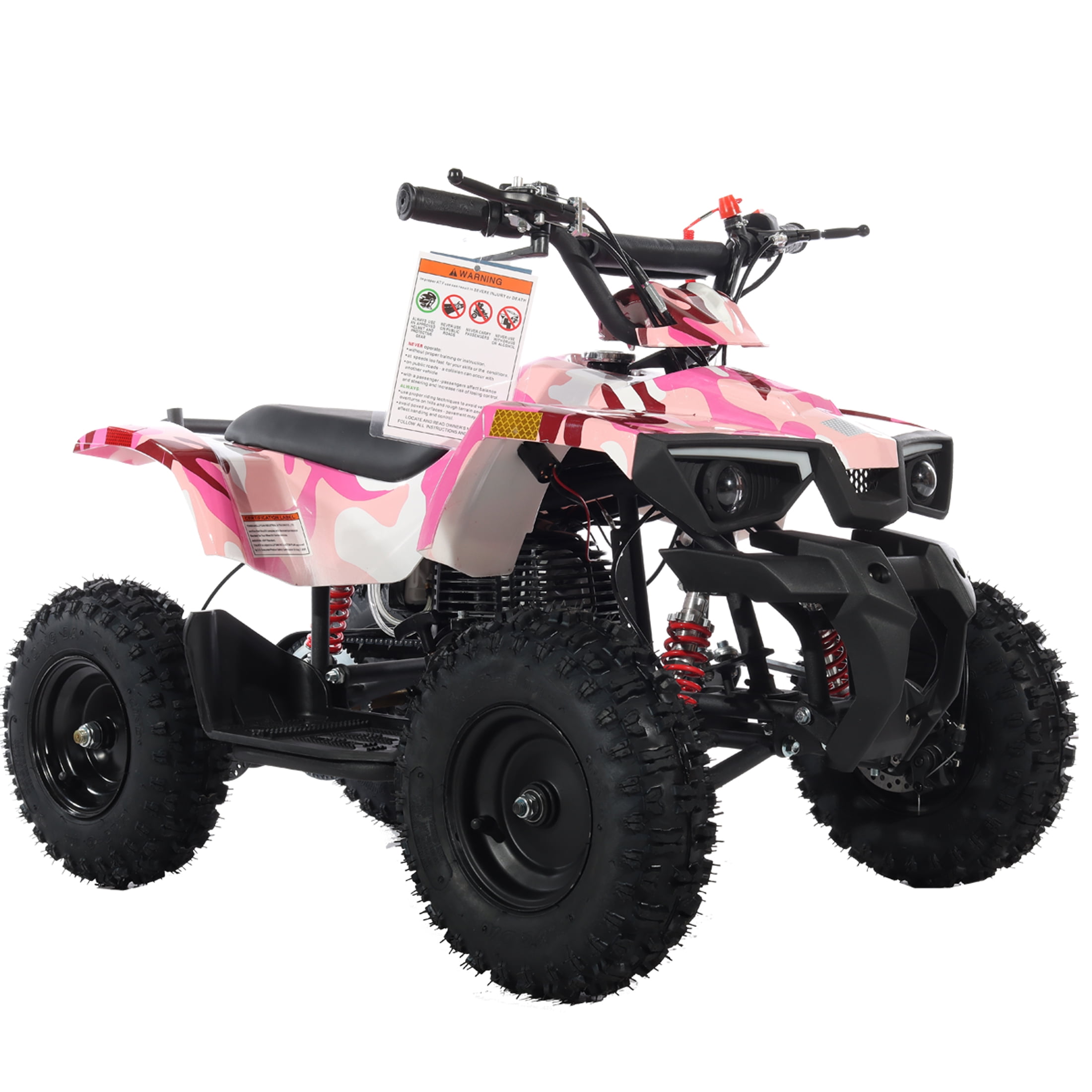 "X-Pro 40cc Gas Powered Youth Quad, 4 Stroke ATV with Pull Start, Disc ...