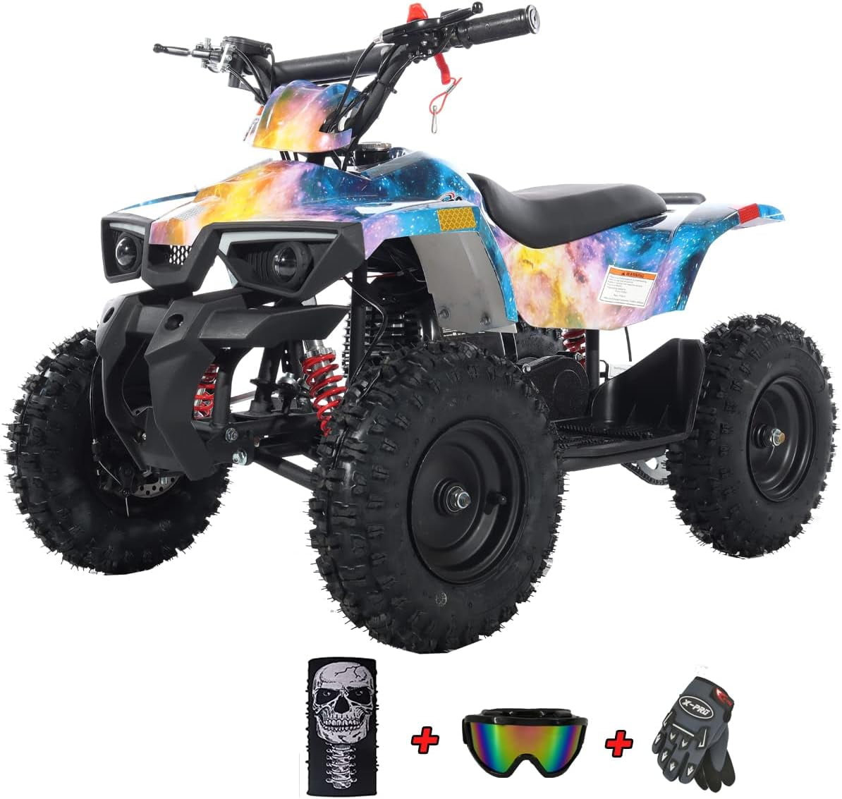 X-Pro Brand New Bolt 40cc Mini Gas ATV for Kids with 4 Stroke Pull ...