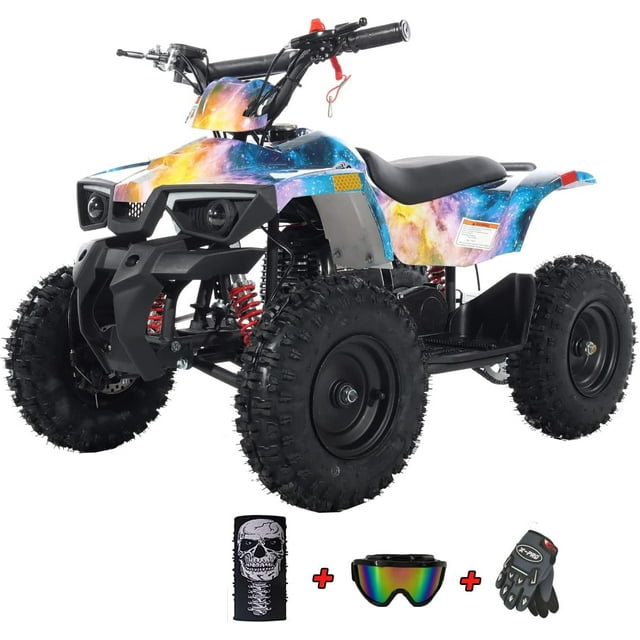 X-Pro Brand New Bolt 40cc Mini Gas ATV for Kids with 4 Stroke Pull ...