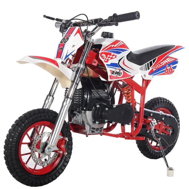 X-Pro Brand New Cyclone 40cc Gas Pit Dirt Bike, 4 Stroke Mini Bicycle ...