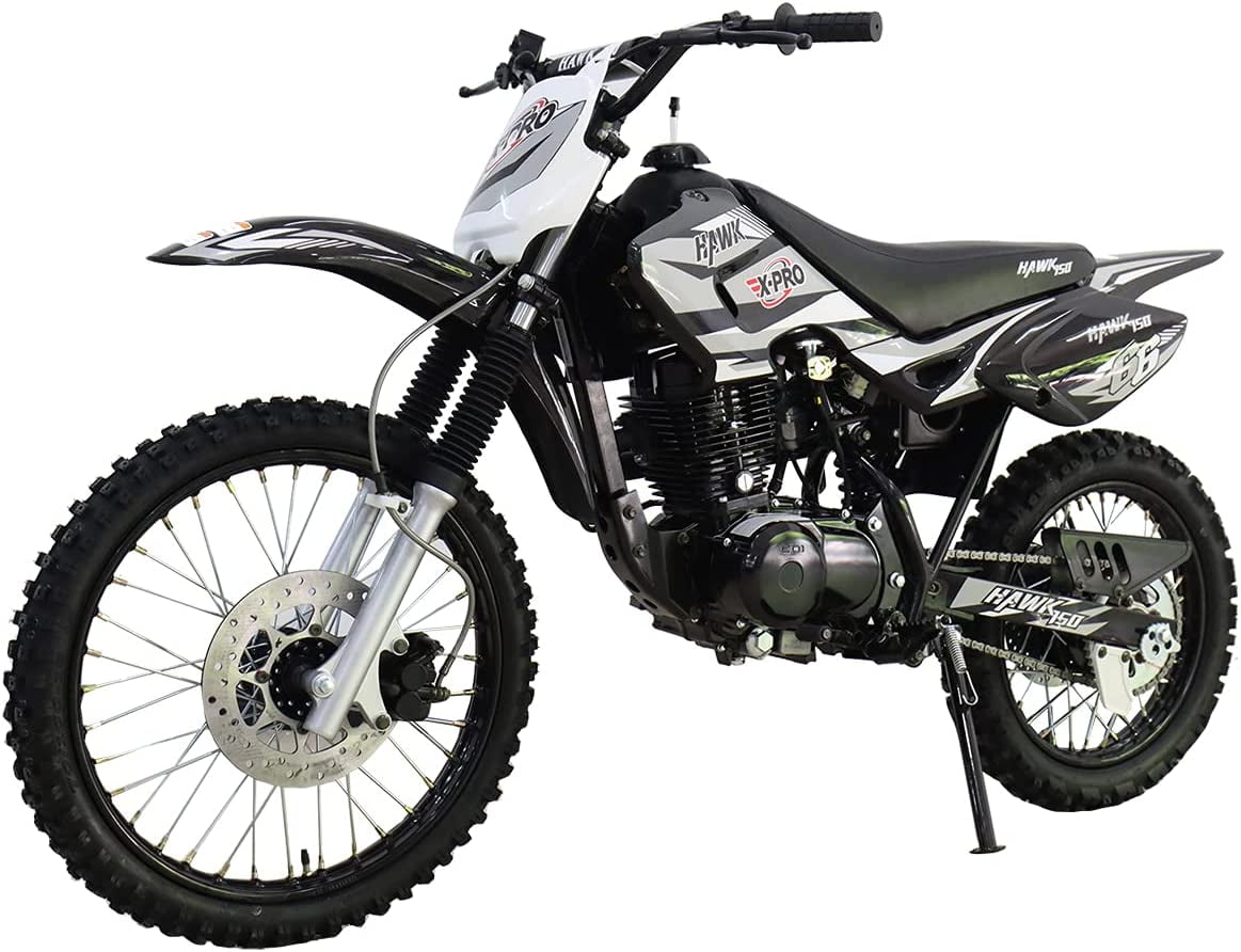 X-Pro Brand New Hawk 150cc Pit Dirt Bike with 5-Speed Manual ...