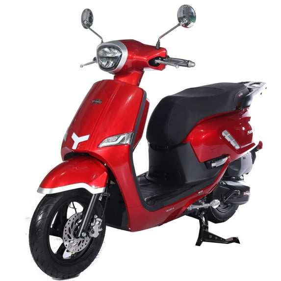 X-Pro Brand New Kauai 150cc Moped Scooter with 12"/10" Aluminum Wheels ...