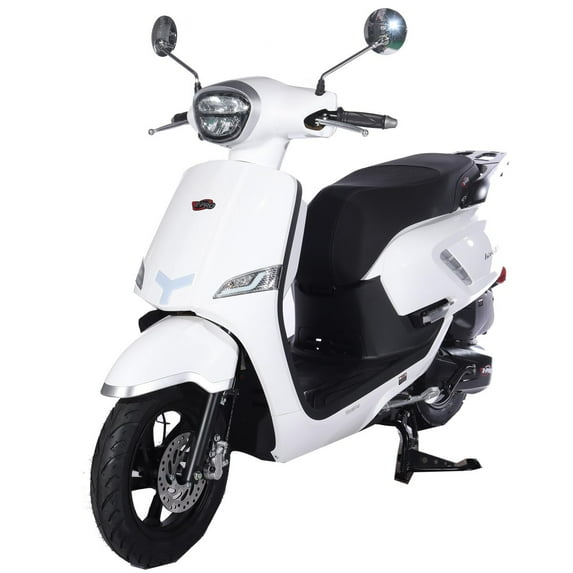 X-Pro Brand New Kauai 150cc Moped Scooter with 12"/10" Aluminum Wheels ...