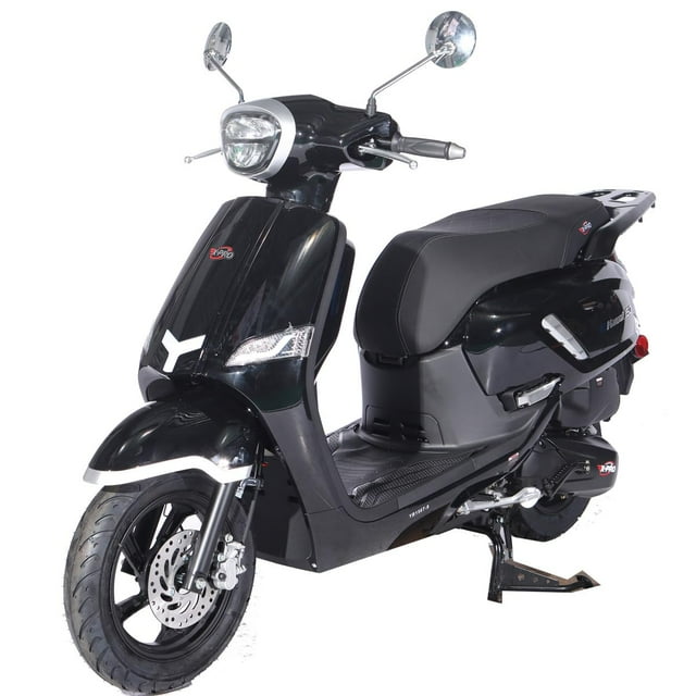 X-Pro Brand New Kauai 150cc Moped Scooter with 12"/10" Aluminum Wheels ...