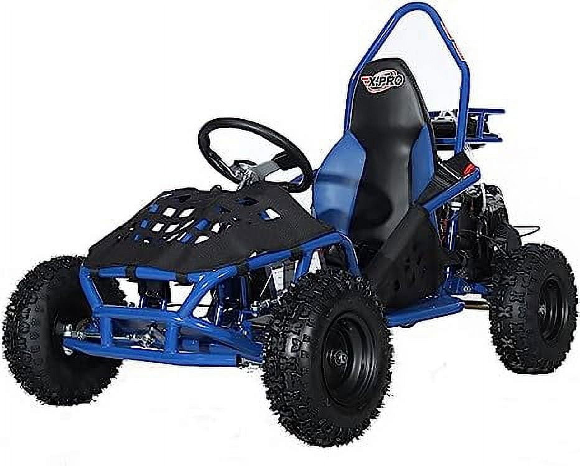 X-Pro Brand New Rover 50cc Gas Go Kart with Pull Start, Rear Disc Brake ...