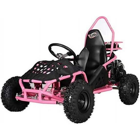 X-Pro Brand New Rover 50cc Gas Go Kart with Pull Start, Rear Disc Brake ...
