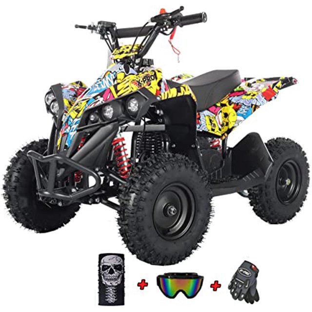 X-Pro Brand New Storm 40cc Gas ATV, Mini ATV for Kids with Pull Start ...