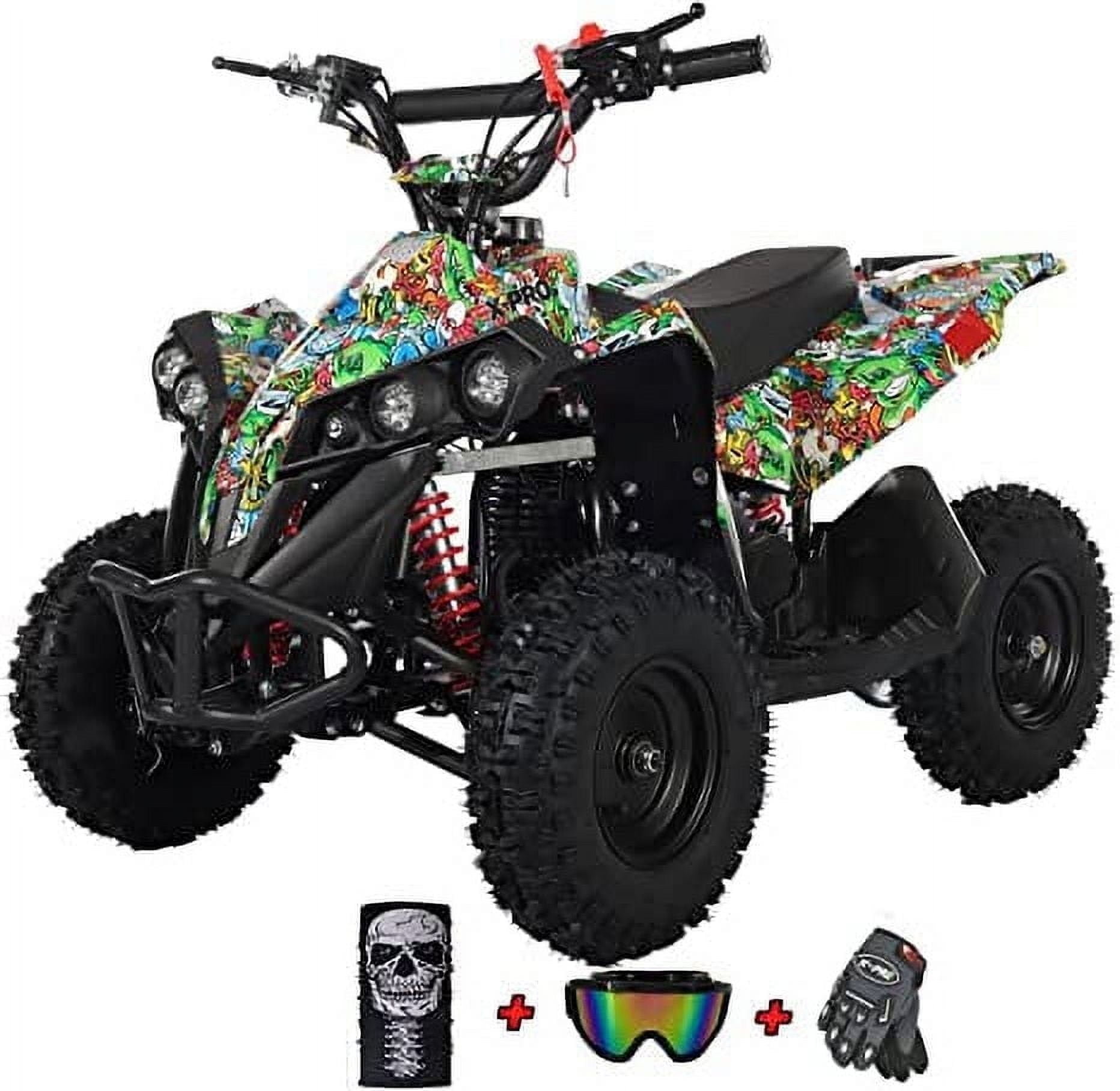 "X-Pro Brand New 40cc Gas Kids ATV, Mini Vehicle with Pull Start Disk ...