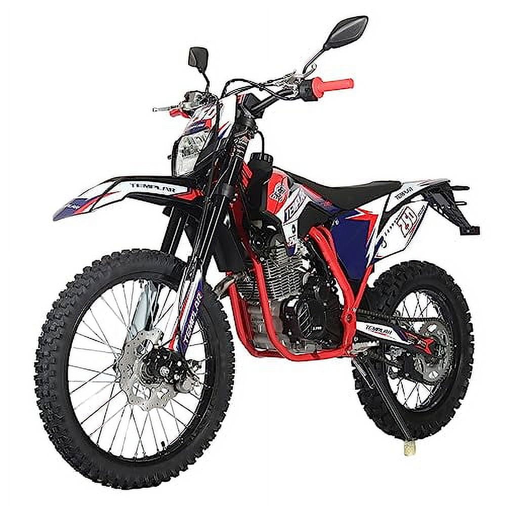 X-Pro Brand New Templar 250cc Gas Pit Dirt Bike, All Lights, Kick/E ...