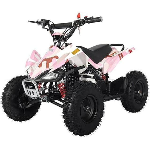 X-Pro Brand New Thunder 40cc Mini Gas ATV for Kid with 4 Stroke Pull ...