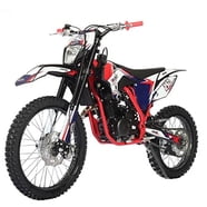 "X-Pro 250cc Dirt Bike, Adult Motorcycle with 6-Speed Manual ...