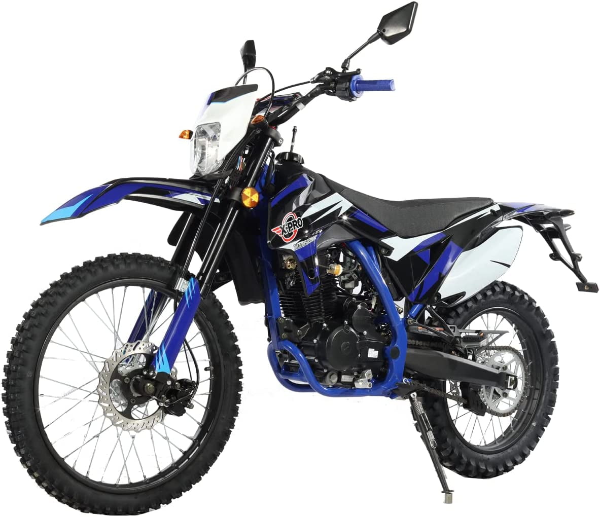 X-Pro Brand New Titan Dlx 250cc Dirt Bike, All Lights and 5 Manual ...