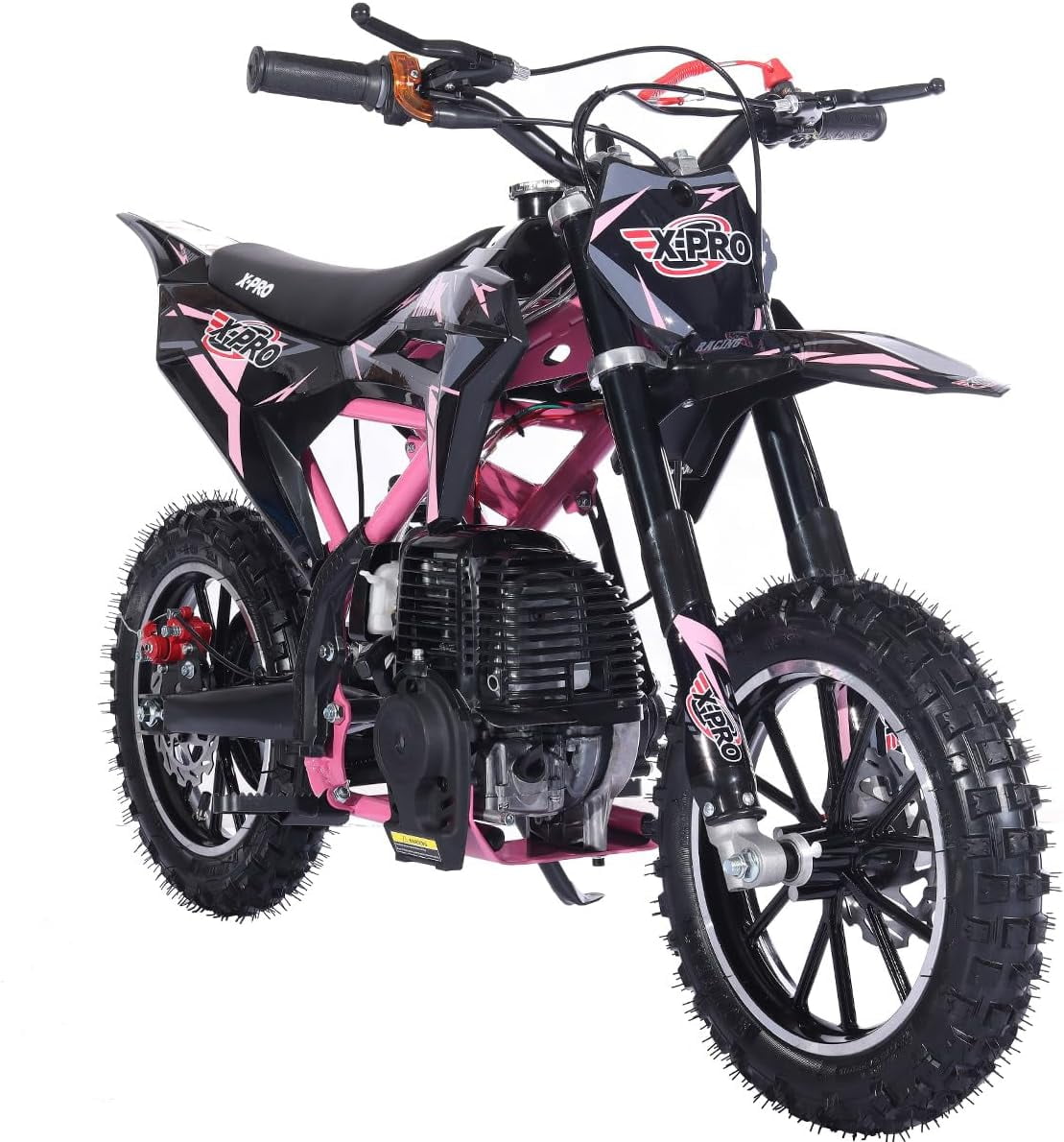 X-Pro 40cc Gasoline 4Stroke Mini Dirt Bike, Hawk Upgrade w/ Pull Start ...