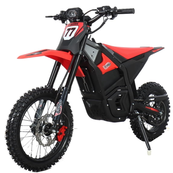 X-Pro E-Hawk 3500W Electric Dirt Bike for Adults & Teens - Powerful ...