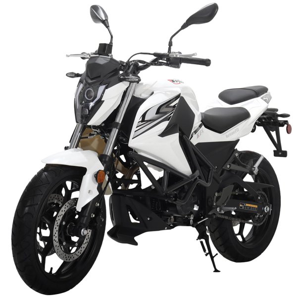 X-Pro Hurricane 250 Electronic Fuel Injection Gas Motorcycle with 6 ...