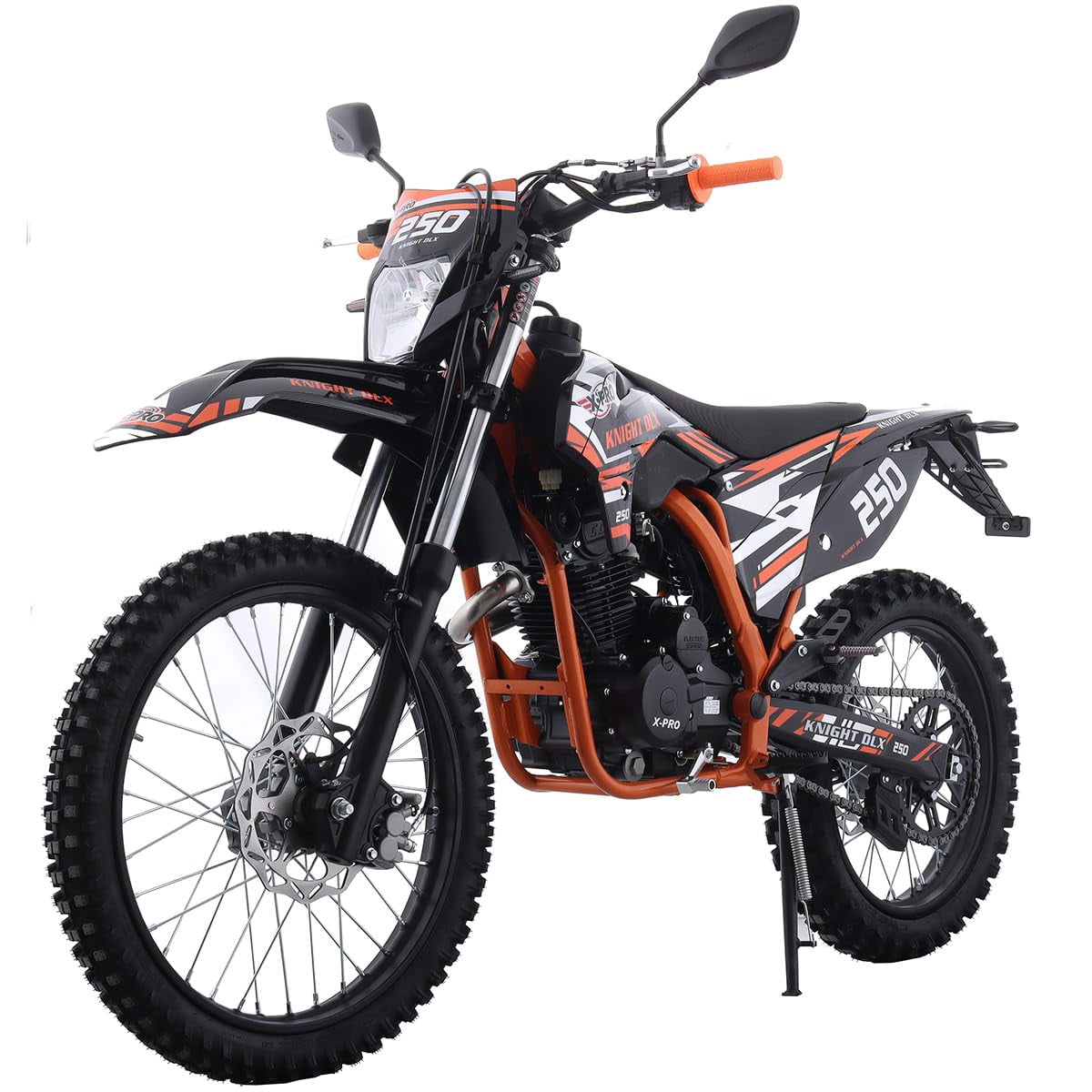 X-Pro Knight DLX 250 Dirt Bike Zongshen Brand Engine with All Lights ...