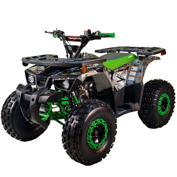 X-Pro Orca 125cc Gas ATV with Automatic Transmission w/Reverse, LED ...