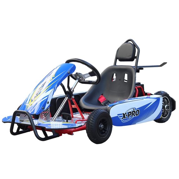X-Pro Rambler 700W Brushless Electric Pedal Go Kart 350w*2 Racing ...
