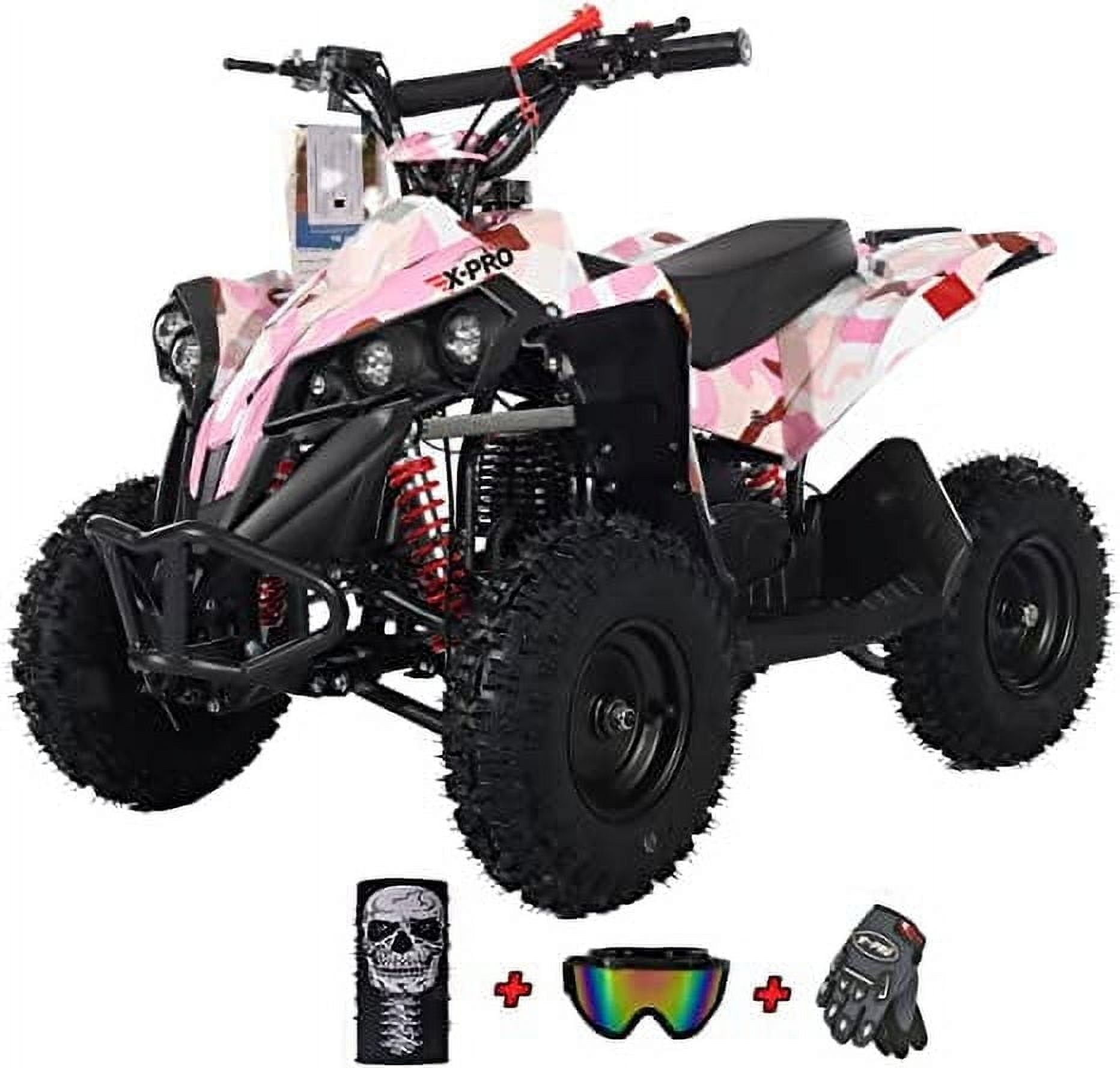"X-Pro Brand New 40cc Gas Powered Quad Four Wheeler, Mini ATV for Kids ...