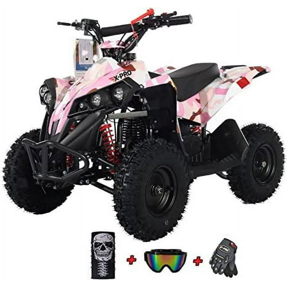 "X-Pro Brand New 40cc Gas Powered Quad Four Wheeler, Mini ATV for Kids ...