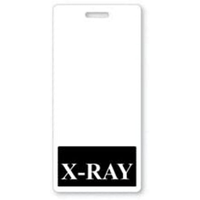 X-RAY Badge Buddy - Heavy Duty Vertical Badge Buddies for Xray ...