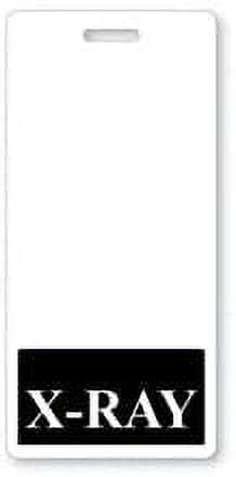 X-RAY Badge Buddy - Heavy Duty Vertical Badge Buddies for Xray ...