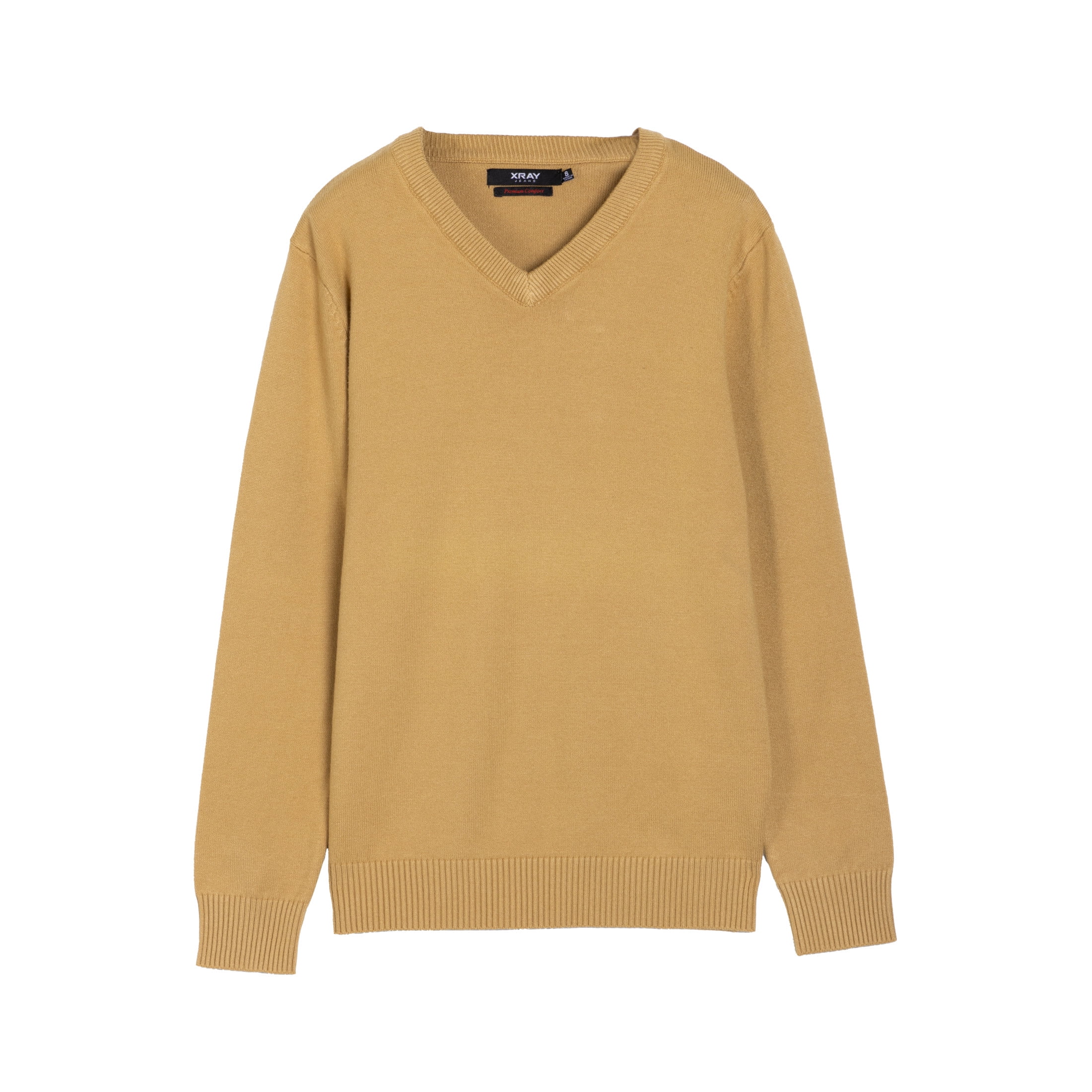X RAY JEANS Boy's Basic V-Neck Sweater, Copper, XXL (18) - Walmart.com