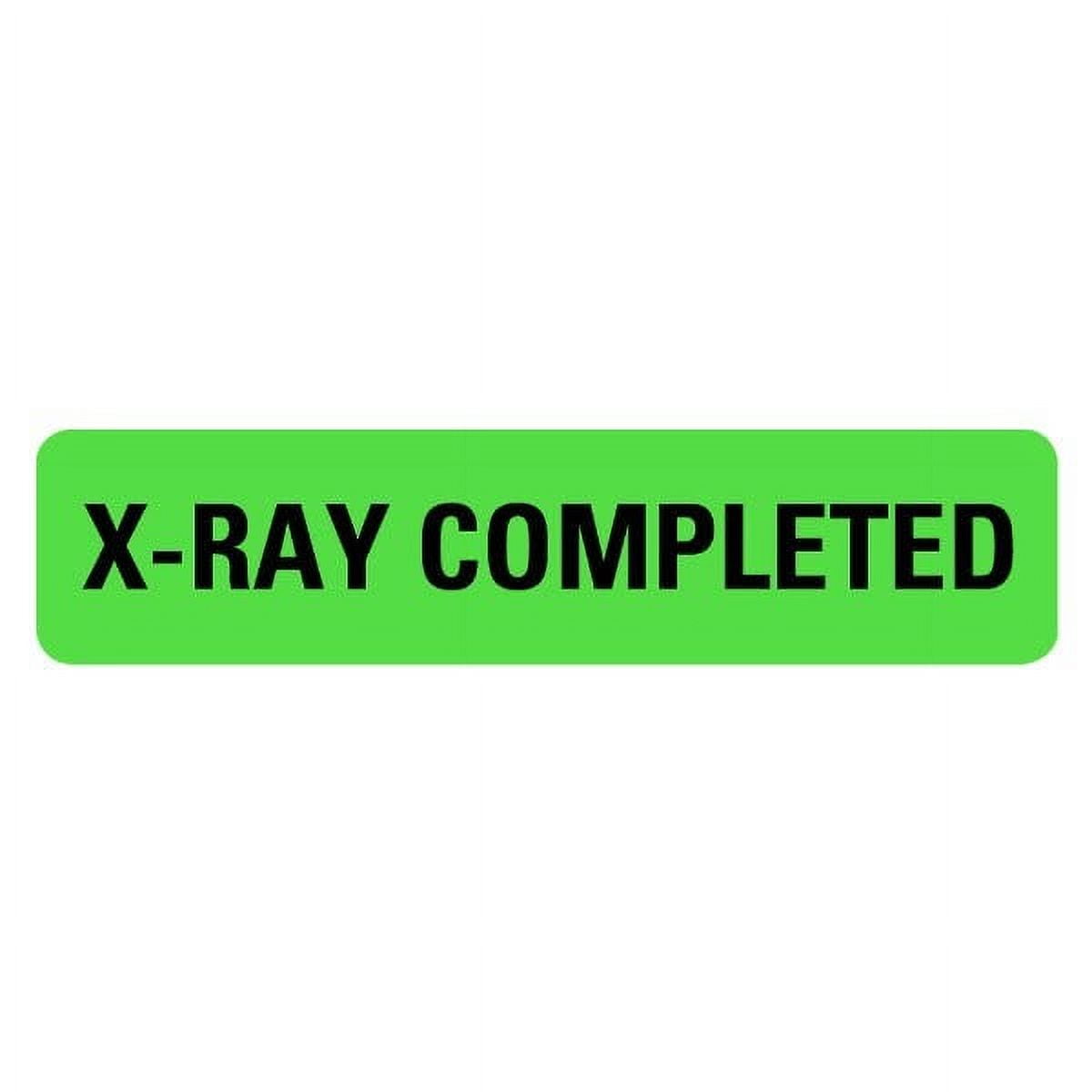 X-RAY COMPLETED Medical Labels - Walmart.com