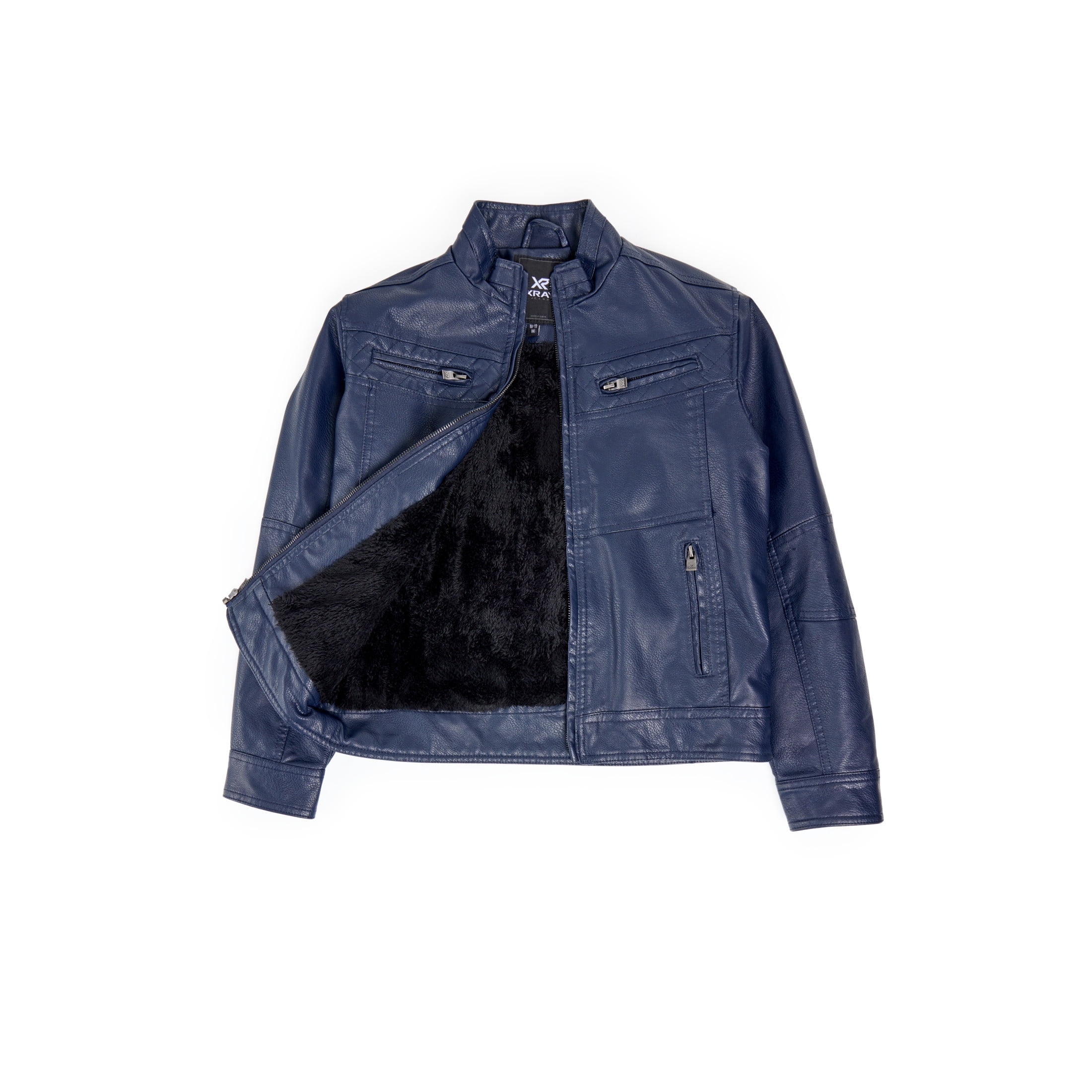 X RAY Teen Faux Leather Jacket for Fall & Winter (S - XL), Kids ...