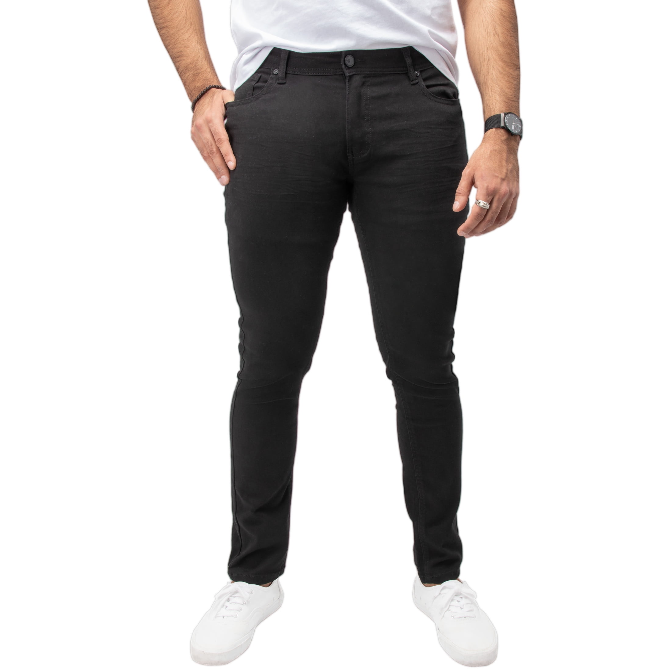 X RAY JEANS Mens Stretch Commuter Pants, Jet Black, 40X32 - Walmart.com
