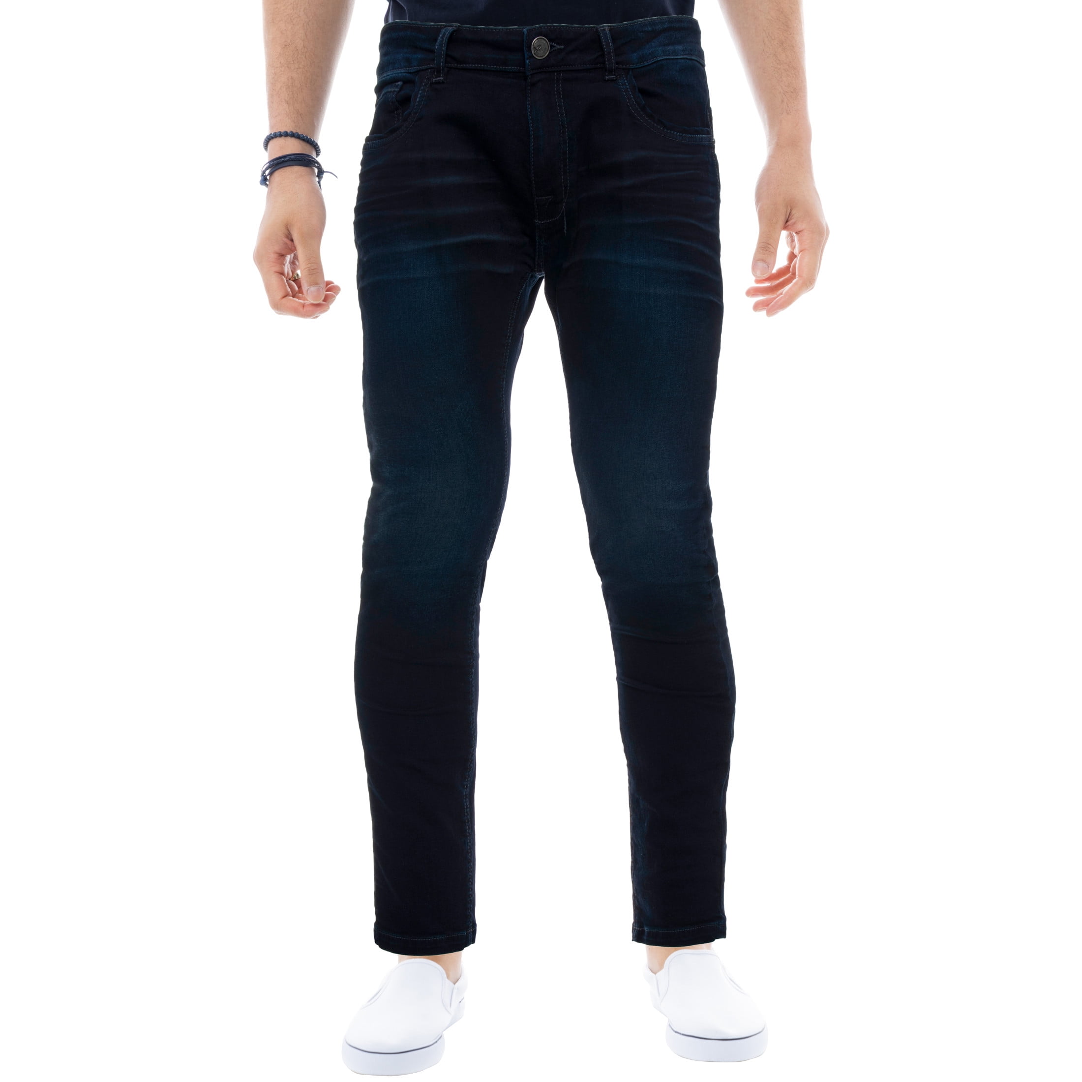 X RAY JEANS Mens Stretch Jeans, Dk Indigo, 38X32 - Walmart.com