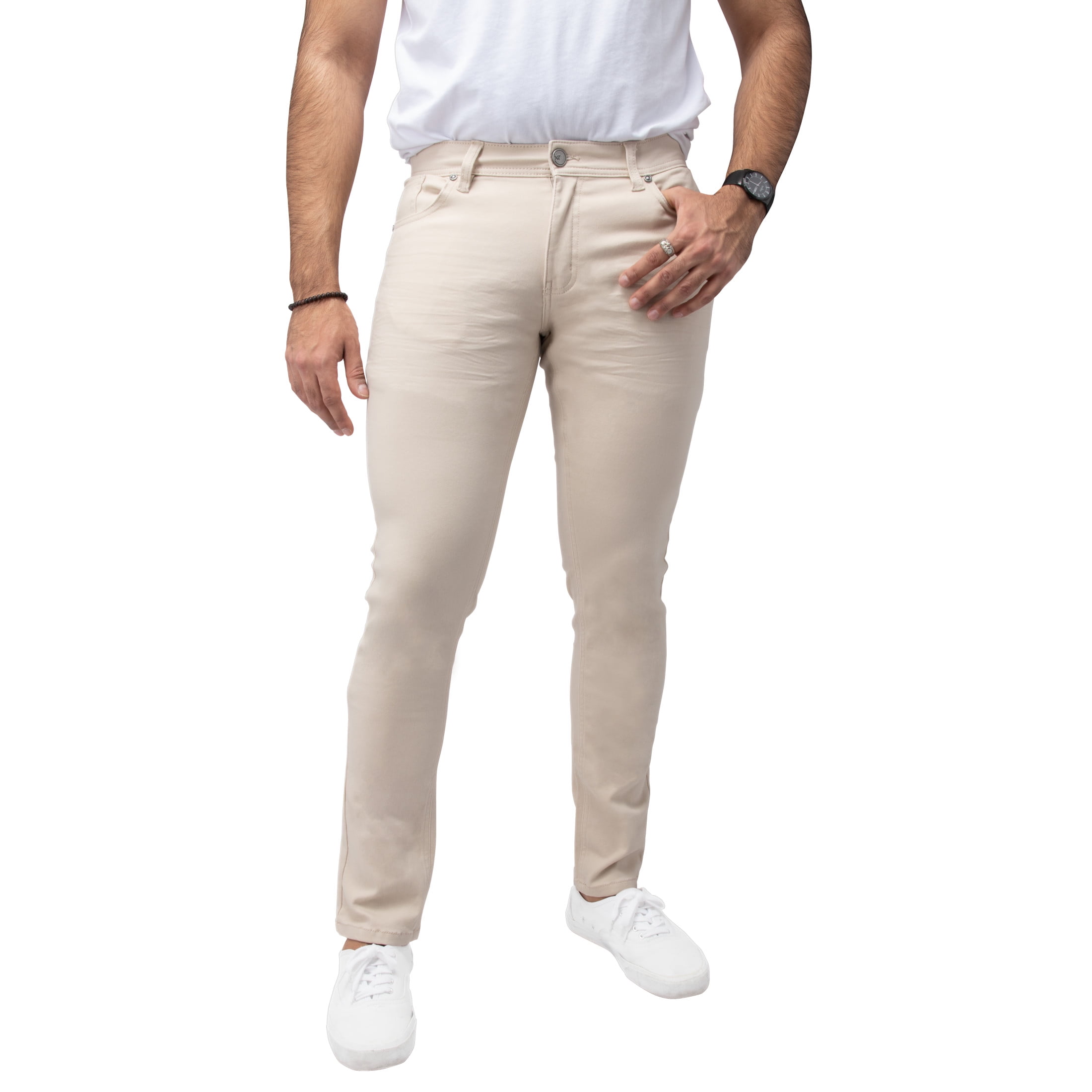 X RAY JEANS Mens Stretch Commuter Pants, Khaki, 36X30 - Walmart.com