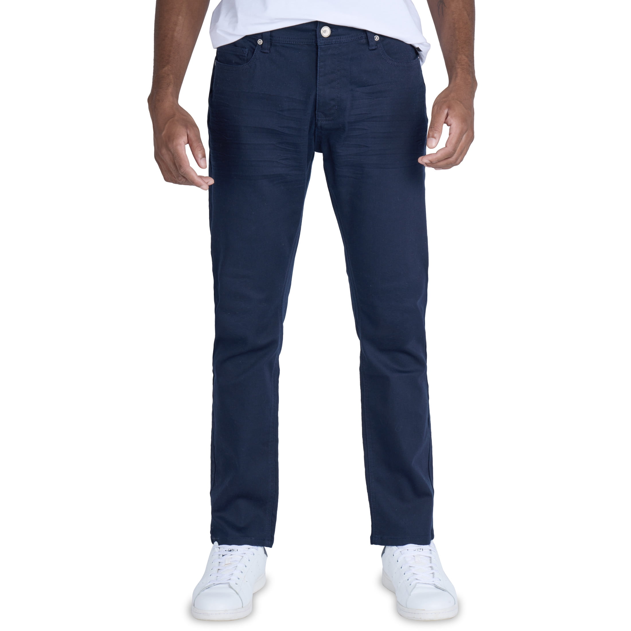 X RAY JEANS Mens Slim Fit Stretch Commuter Pants, Navy, 46X34 - Walmart.com