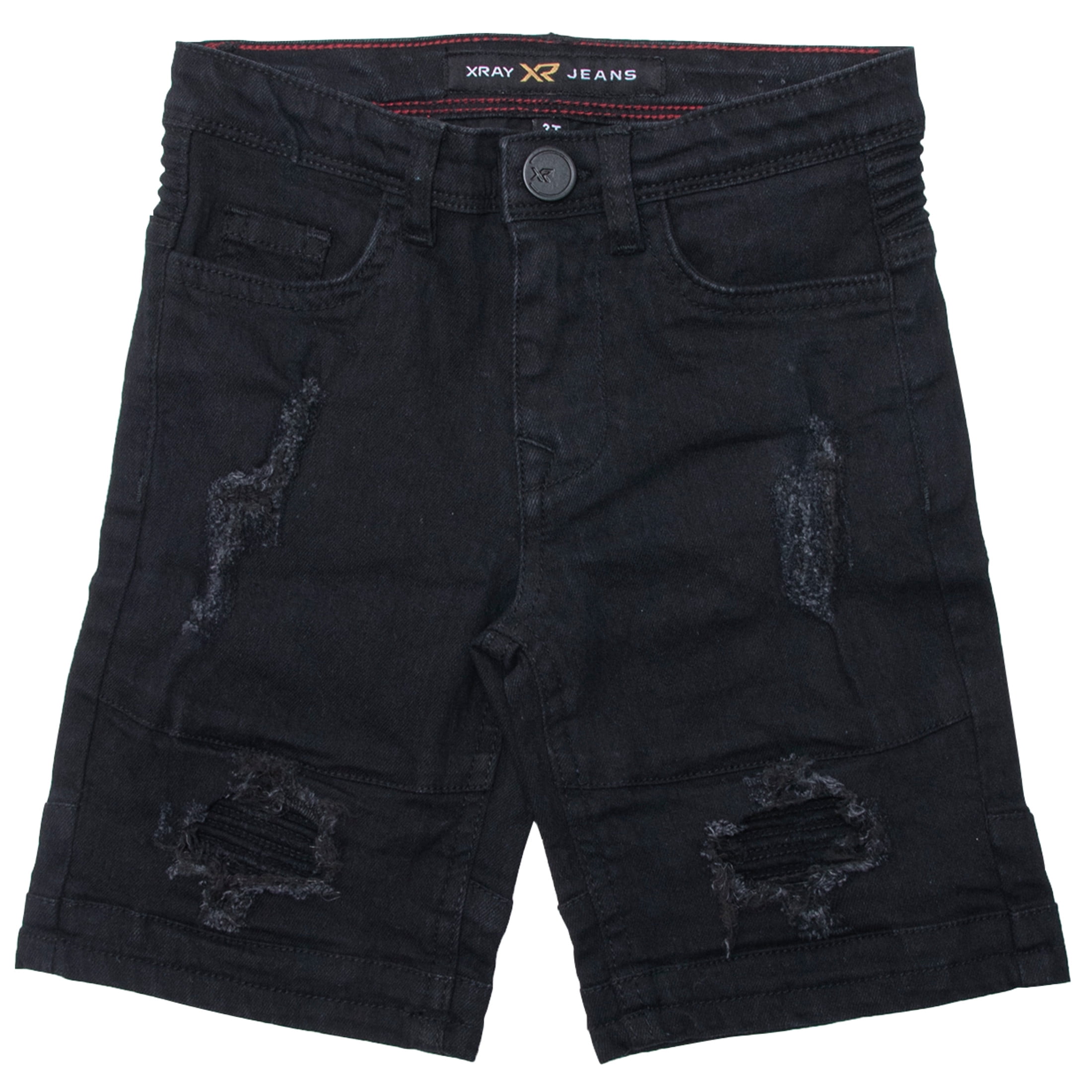 X RAY JEANS Toddler Boy's Denim Shorts, Jet Black, 4T - Walmart.com