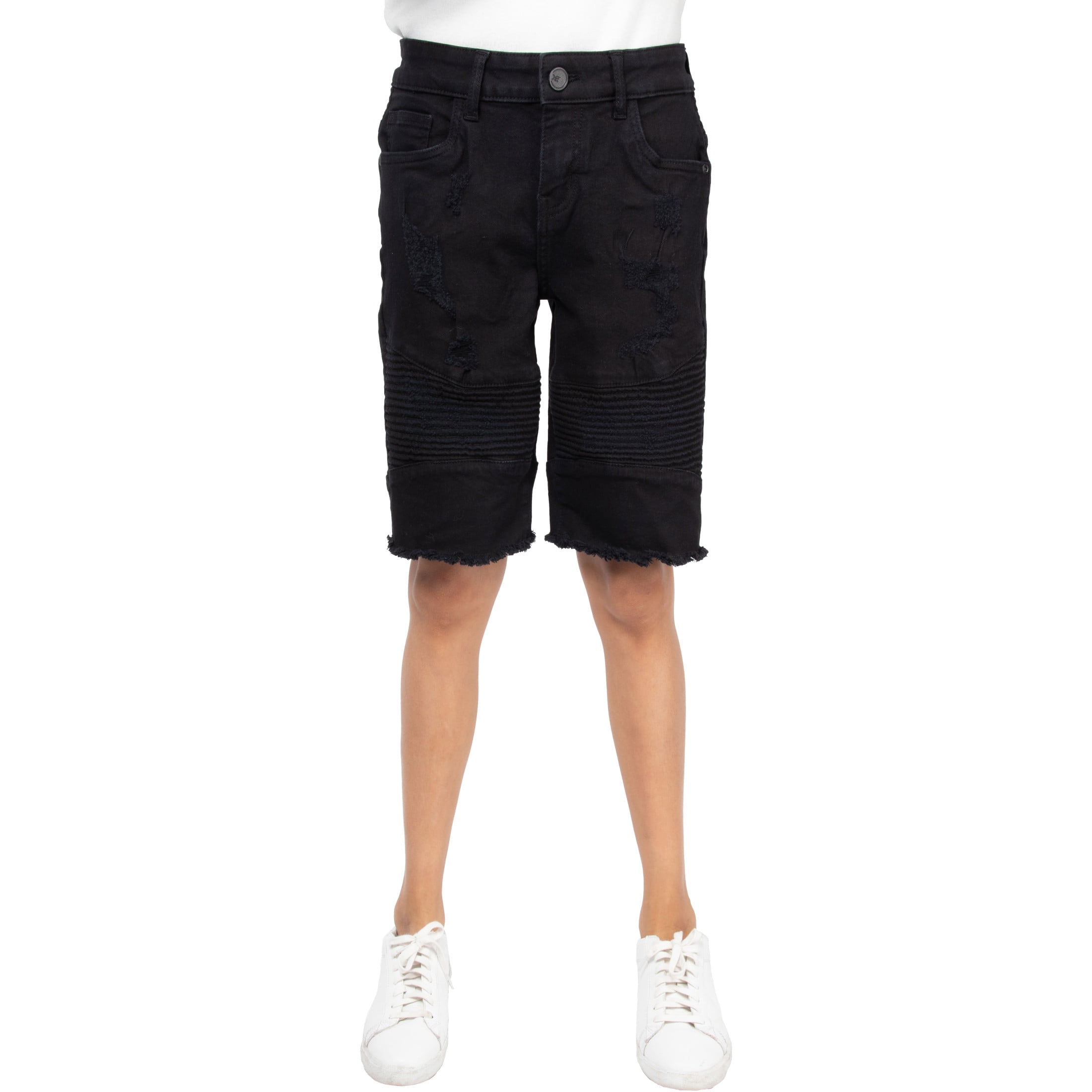 X RAY JEANS Boy's Denim Shorts, Jet Black, 12 - Walmart.com