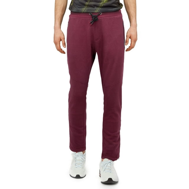 X RAY Men's Active Fashion Jogger Fleece Pants, Zipper Pockets Workout ...