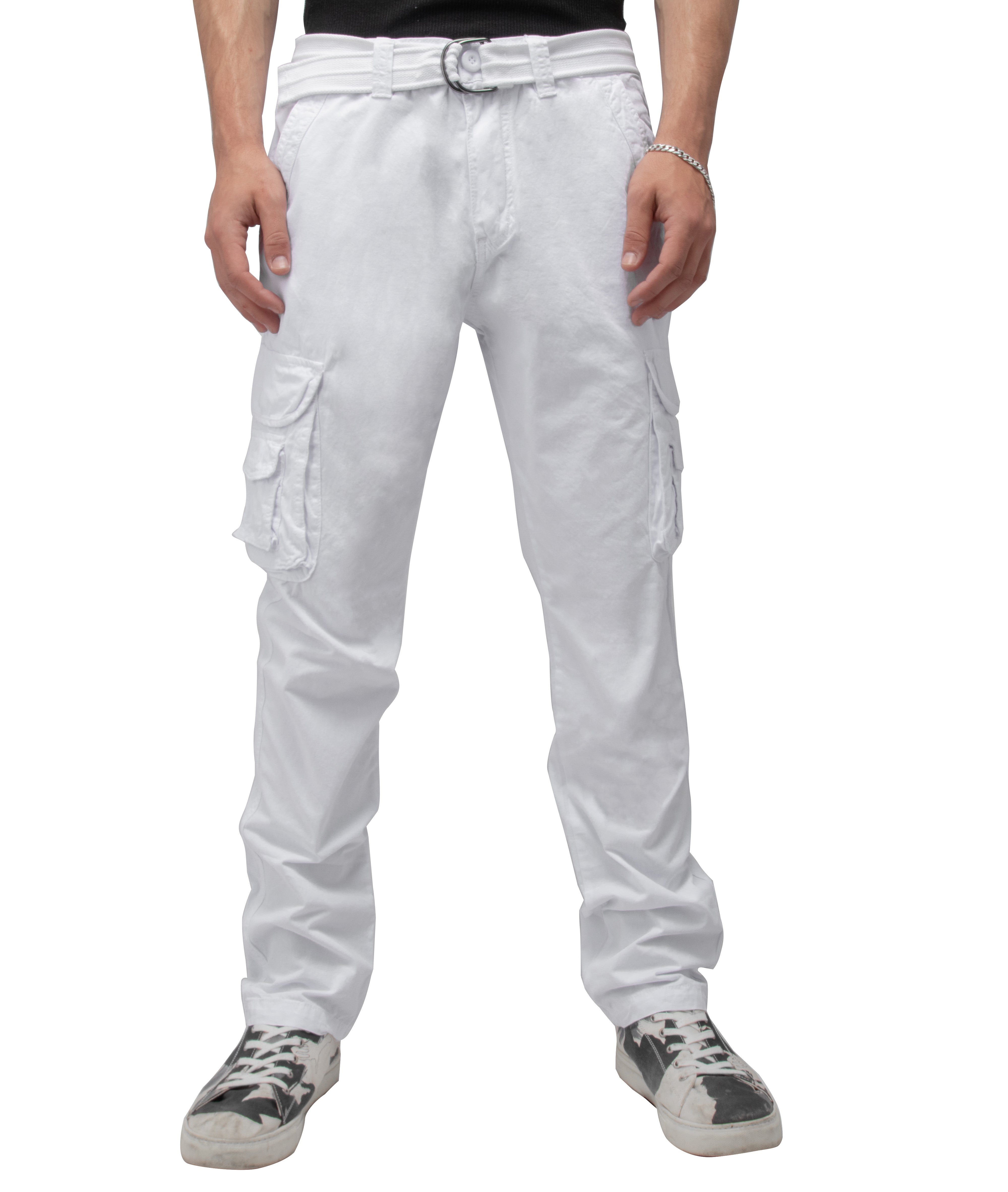 X RAY Men's Cargo Pants Straight Fit Deep Pockets Pant for Travel ...