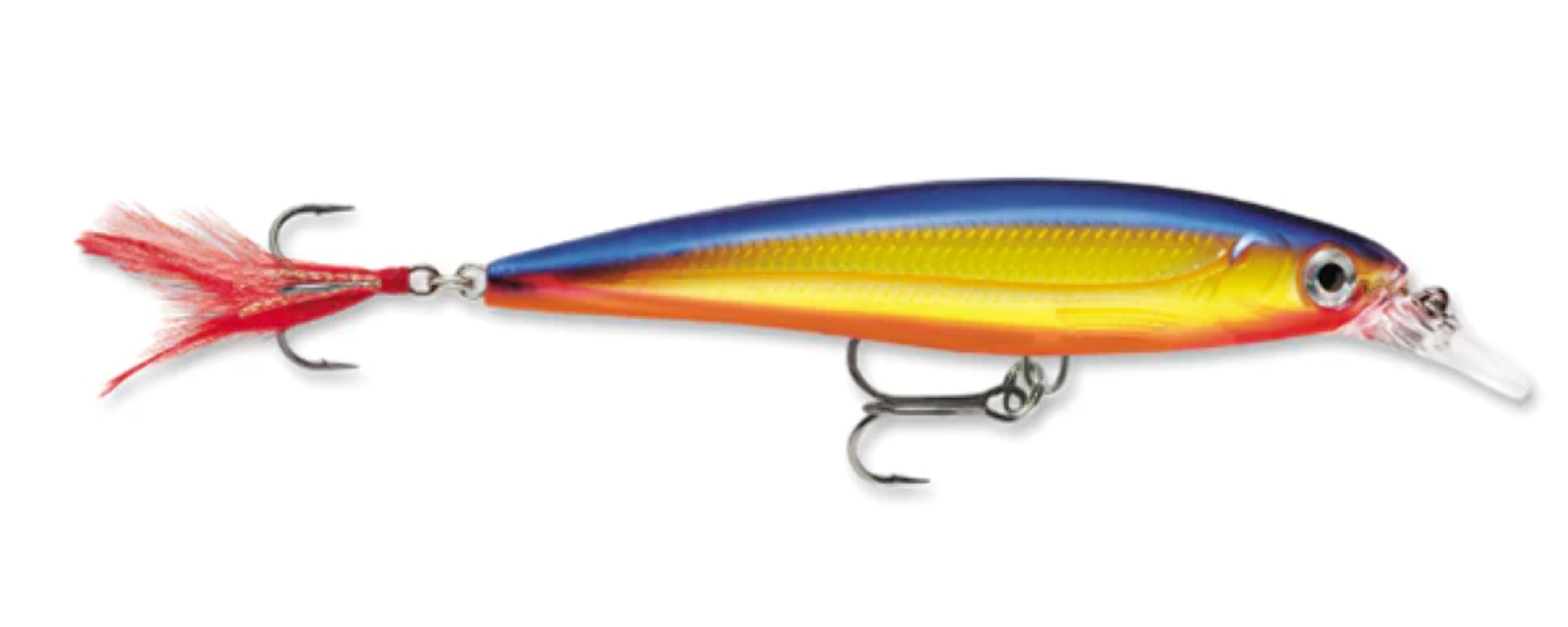 X-Rap Hard Bait Lure, Hot steel, 2-1/2" - Walmart.com