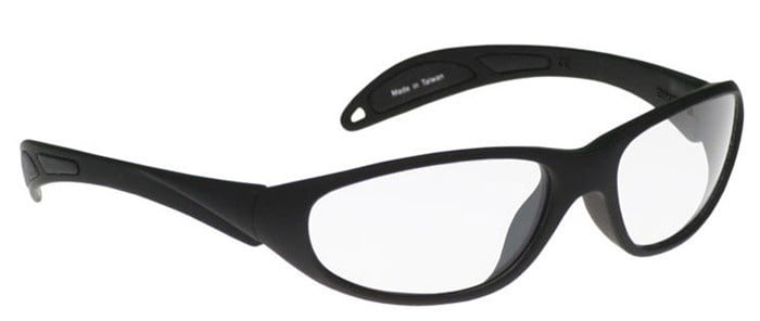 X Ray Radiation Safety Glasses Leaded Lens - Black Safety Frame - 62-18 ...